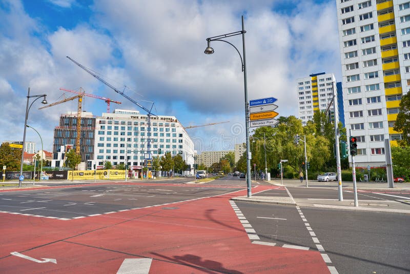 Berlin Urban Landscape in the Daytime Editorial Image - Image of colour ...