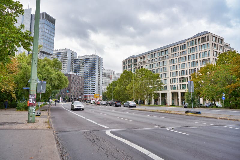 Berlin Urban Landscape in the Daytime Editorial Image - Image of color ...