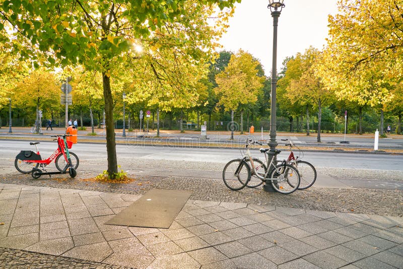 Berlin Urban Landscape in the Daytime Editorial Photo - Image of tree ...