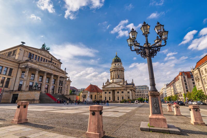 Berlin Germany, at Gendarmenmarkt Square Stock Photo - Image of berlin ...