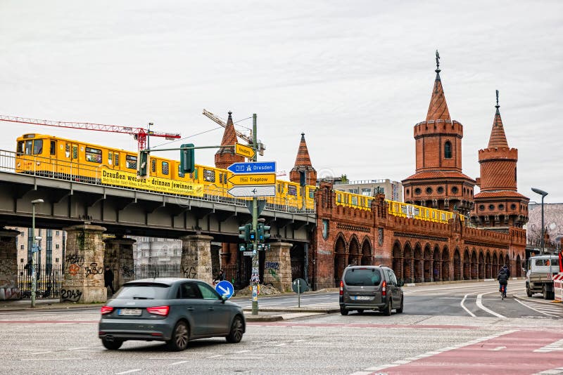 Kreuzberg District in Berlin Editorial Photography - Image of metro ...