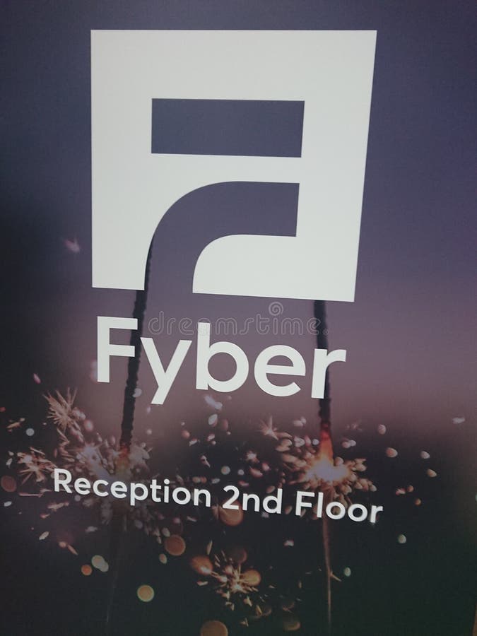 Logo of Fyber Technology Company Editorial Image - Image of vector ...