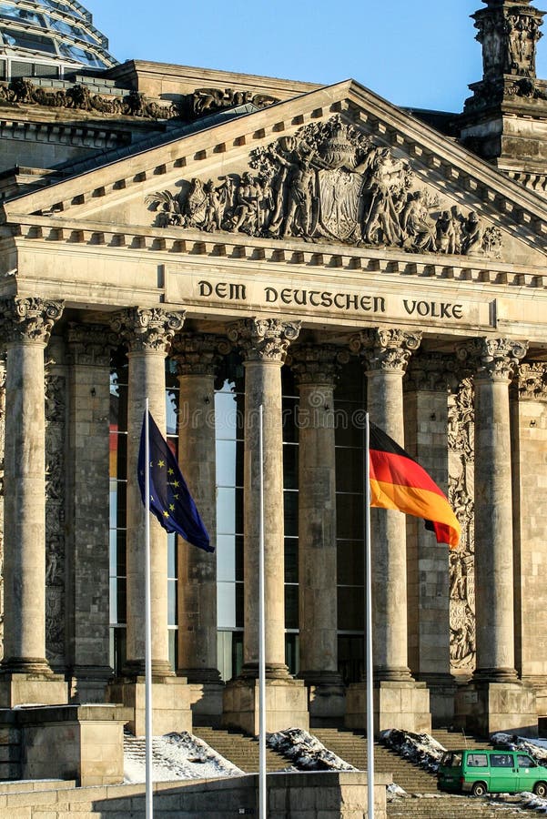 01.02.2011, Berlin, Germany. Famous Sights of Berlin. Architecture of ...