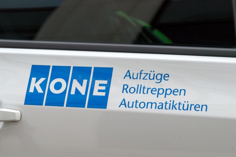 Kone company logo editorial stock image. Image of commercial - 92666984
