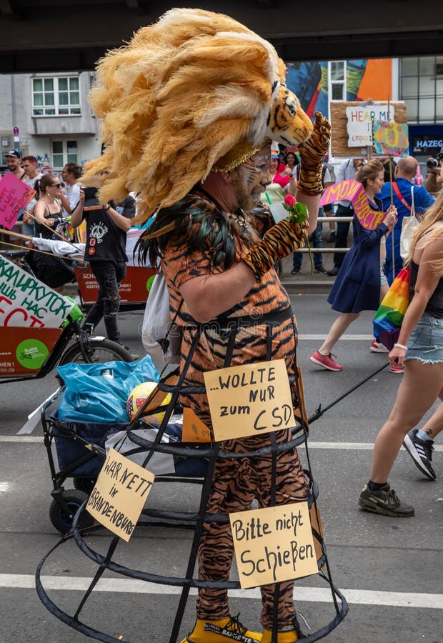 The Berlin Pride Celebration Also Known As Christopher Street Day (CSD ...