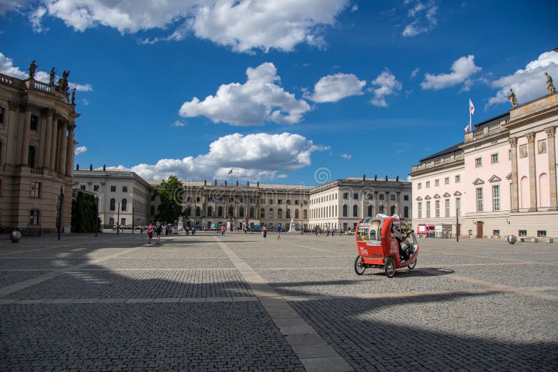 Berlin, Germany 28 June 2022, the "Bebelplatz" in Berlin Surrounded by ...