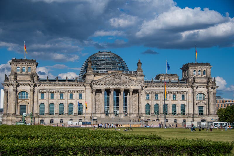Berlin, Germany 28 June 2022, the German Reichstag Building in Berlin ...