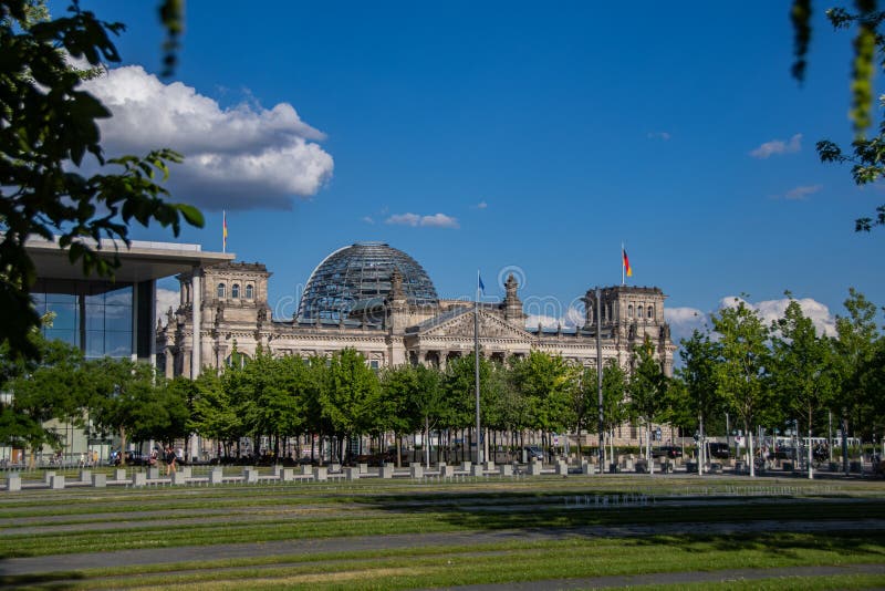 Berlin, Germany 28 June 2022, the German Reichstag Building in Berlin ...