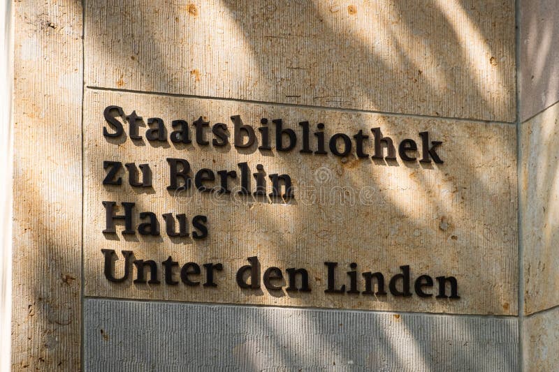 Berlin, Germany - June 02, 2024: the Berlin State Library (German ...