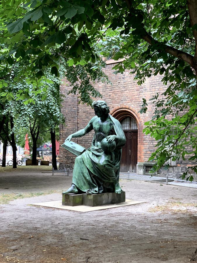 Berlin, Germany - 07 June 2019: Statue in the Park Editorial Stock ...