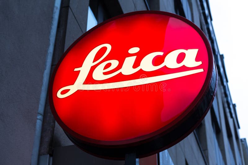 Berlin, Berlin/germany - 23 12 18: Leica Sign in Berlin Germany ...