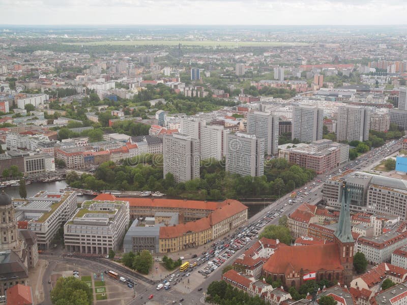 Berlin Germany editorial stock image. Image of aerial - 41226479