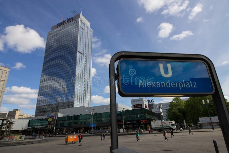 Alexanderplatz Square in Berlin, Germany Editorial Photography - Image ...
