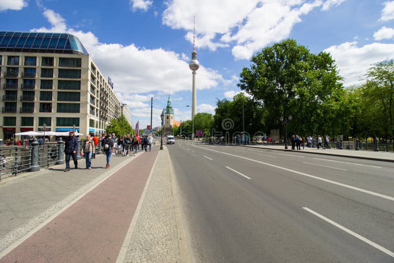 Alexanderplatz Square in Berlin, Germany Editorial Stock Image - Image ...