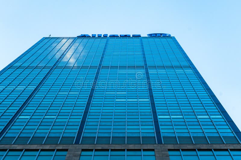 The Allianz Building in Friedrichshain. Editorial Stock Image - Image ...