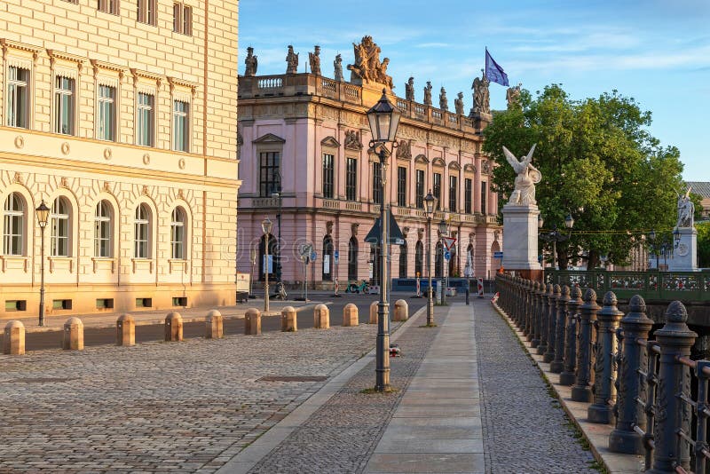 Berlin, Germany - May 22nd, 2022: View To the Streets of Berlin on the ...