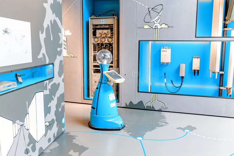 Robot Assistant Guide in Exhibition of Internet Connection and ...