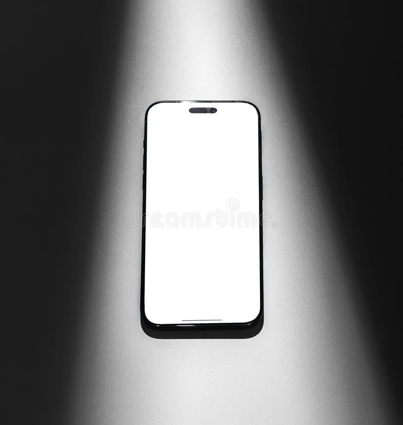 Berlin Germany May 7 2024 Smartphone Mockup, Blank Screen IPhone ...