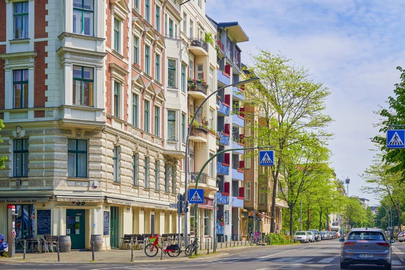 Typical Cityscape of Berlin-Kreuzberg Editorial Image - Image of ...