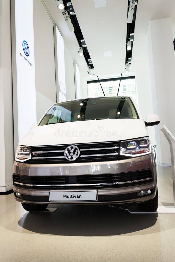 Volkswagen Multivan TDI 4motion Car at Volkswagen Group Forum Drive ...