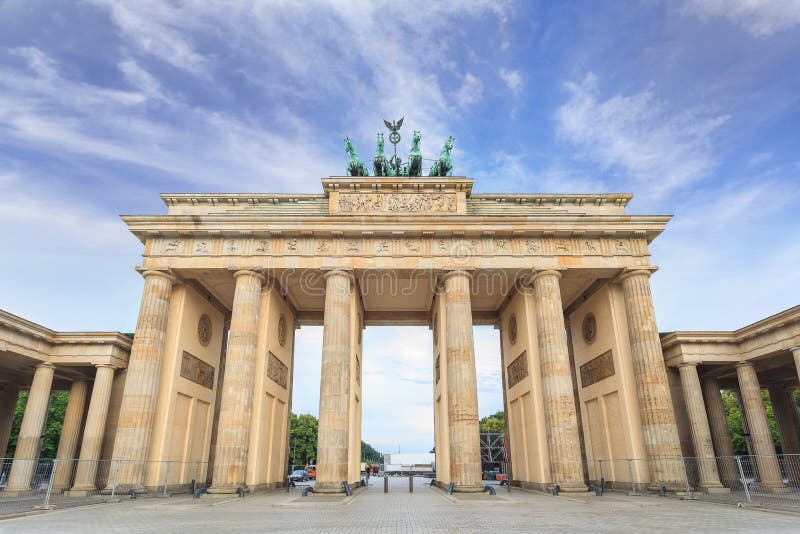 Brandenburg Gate - Berlin - Germany Stock Photo - Image of destination ...
