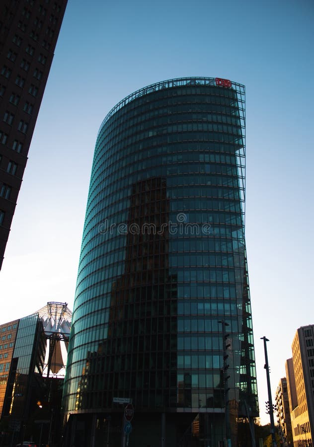Vertical Shot of Modern Buildings in Downtown, Berlin, Germany ...