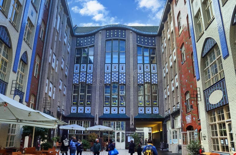 Berlin, Germany - 03. October 2022: the Famous Hackesche Hoefe in ...