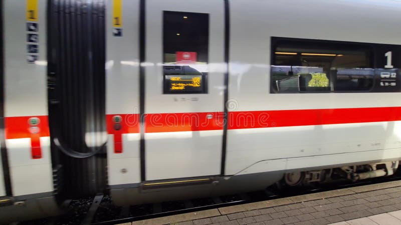 Berlin, Germany - 03. October 2022: German ICE Intercity Express Train ...