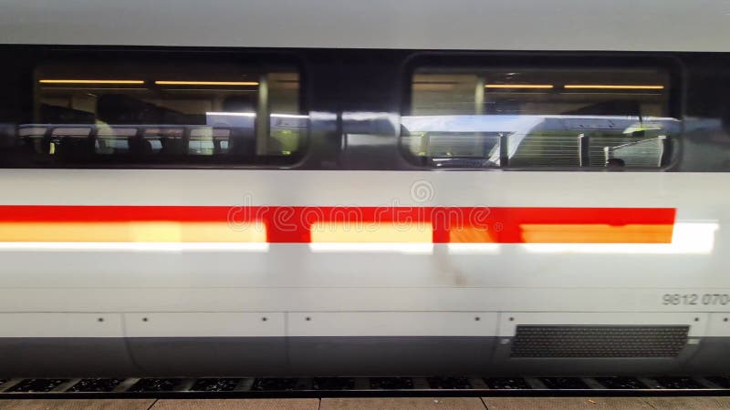 Berlin, Germany - 03. October 2022: German ICE Intercity Express Train ...