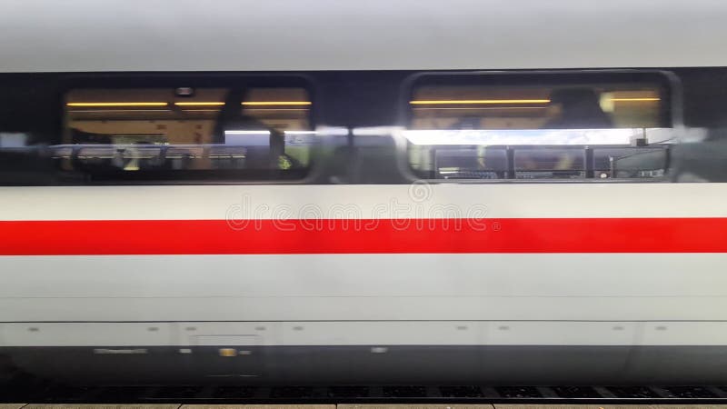Berlin, Germany - 03. October 2022: German ICE Intercity Express Train ...