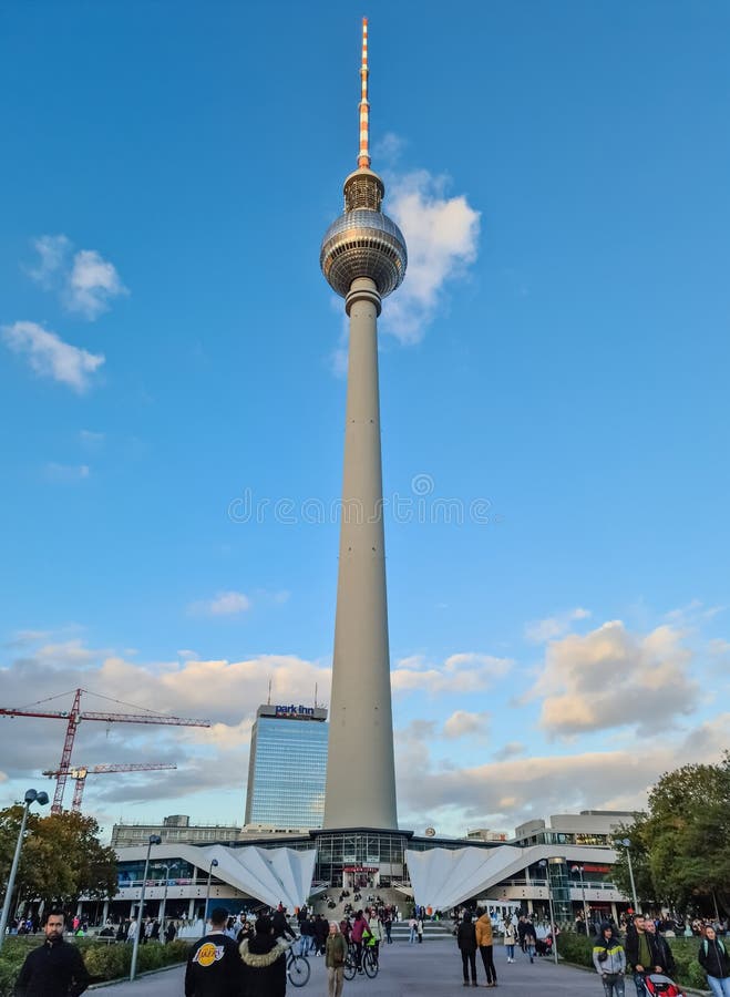 Berlin, Germany - 03. October 2022: Iew of the Famous Alexanderplatz in ...