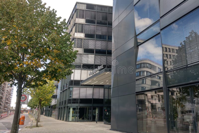 Berlin, Germany, October 1, 2022: Mercedes Benz Building in Berlin ...