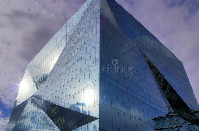 Berlin, Germany - 03. October 2022: View of the Famous Cube Building in ...