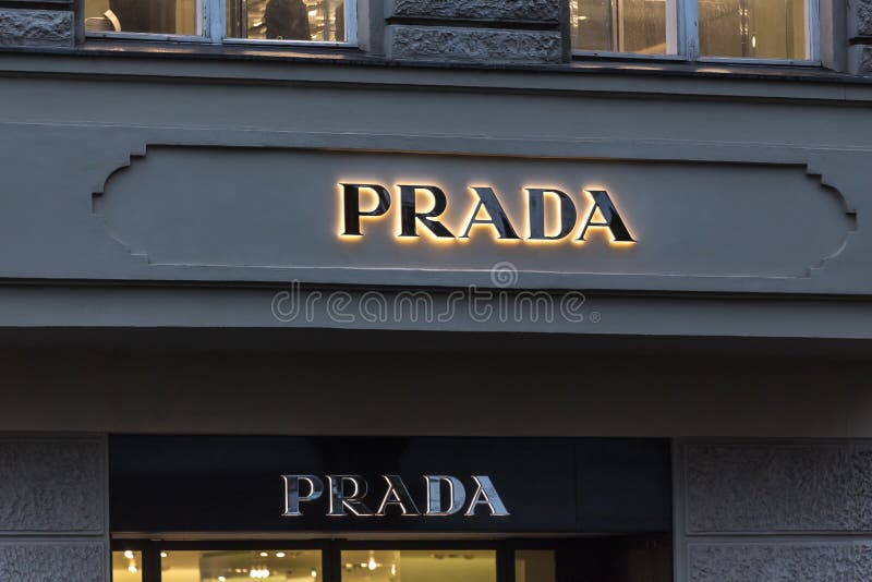 Berlin, Berlin/germany - 23 12 18: Prada Store Sign in Berlin Germany ...
