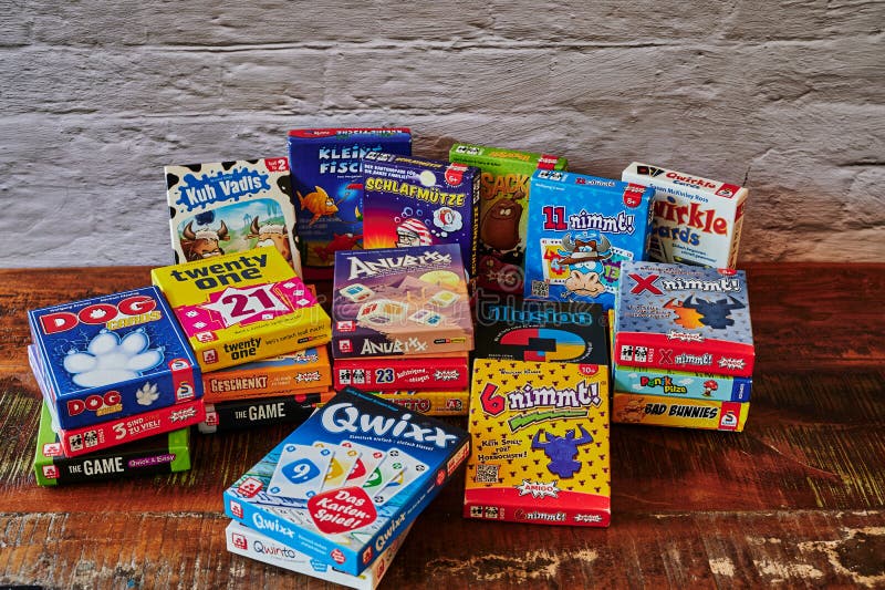 Different Boxes of Board Games Editorial Photo - Image of lose ...