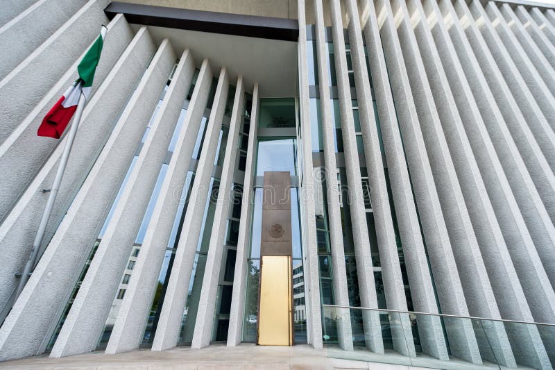 Mexico embassy in London stock image. Image of central - 18938889