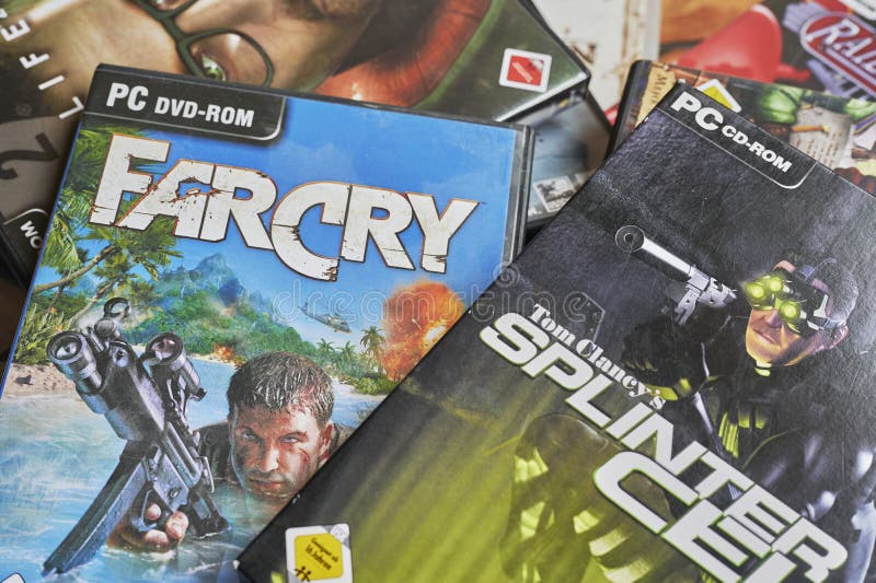 Many Different Packs of Computer Games Editorial Stock Image - Image of ...