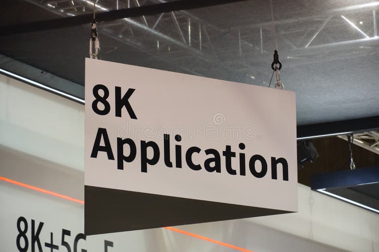 8K Application editorial stock image. Image of display - 179877899