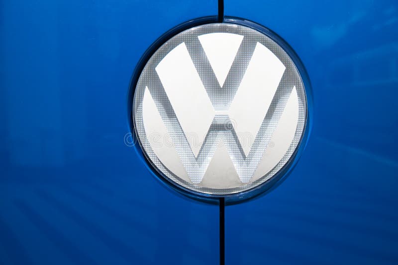 A Sign of a New Volkswagen Car Editorial Photography - Image of 2022 ...