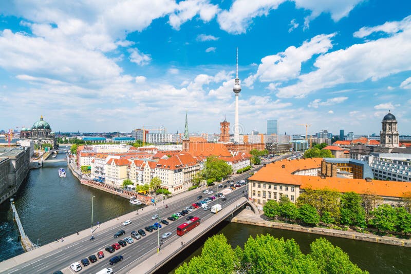 Berlin, Germany, during Summer Stock Image - Image of city, germany ...