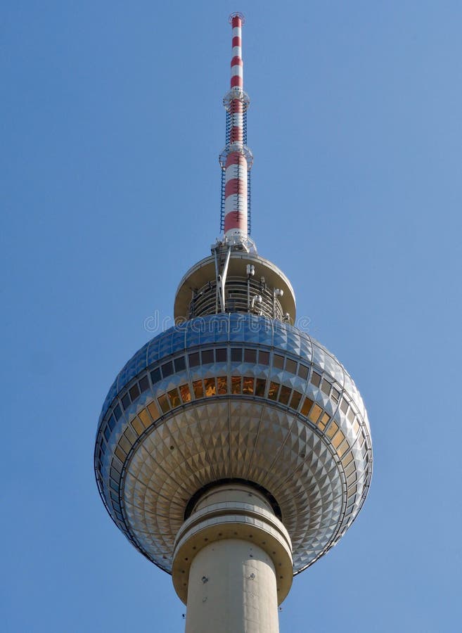 Berlin / Germany. TV Tower stock photo. Image of fernsehturm - 158867716