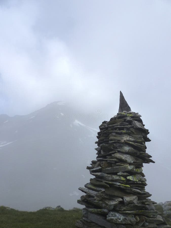Berlin High Path, Zillertal Alps in Tyrol, Austria Stock Image - Image ...