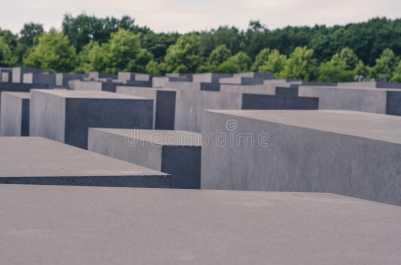 Berlin Jewish memorial editorial photo. Image of attraction - 57095326