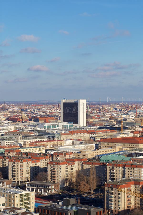 Berlin Mitte Cityscape editorial stock photo. Image of internationales ...