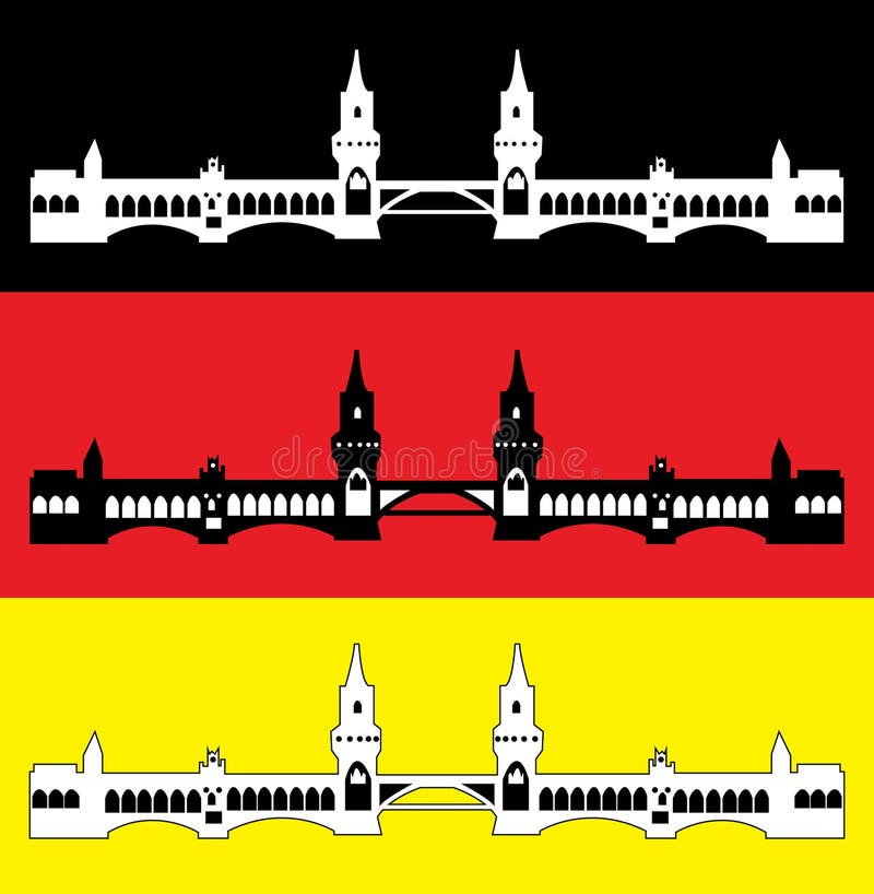 Oberbaumbridge Germany Stock Illustrations – 8 Oberbaumbridge Germany ...