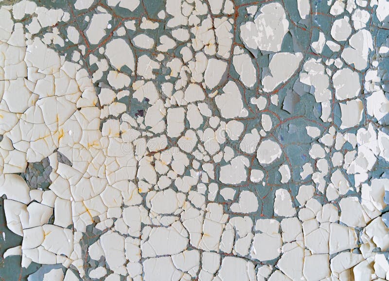 Scratches and Old White Paint on Metal Surface Wall Stock Image - Image ...