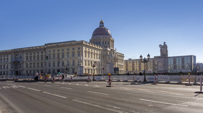 Berlin Palace editorial image. Image of road, mitte - 249694745