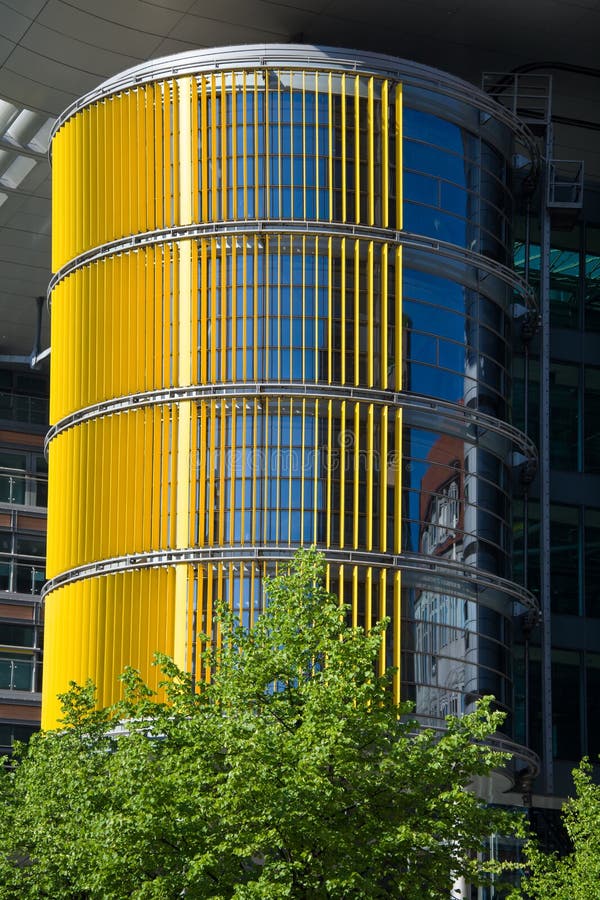 Berlin, Potsdamer Place, Germany Stock Image - Image of bricks ...