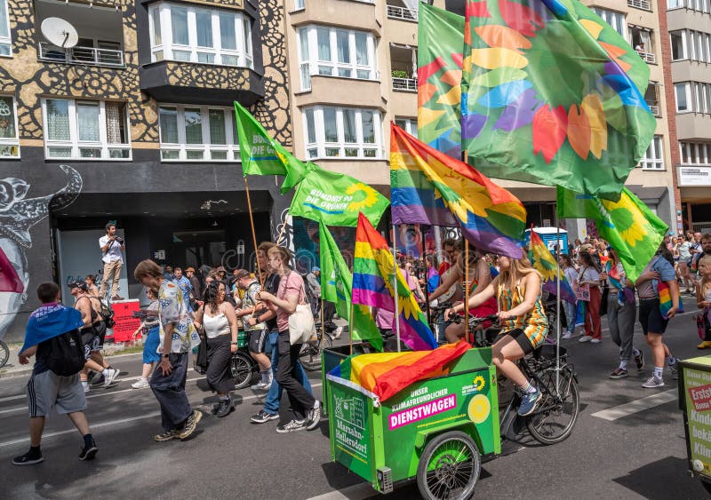 The Berlin Pride Celebration Also Known As Christopher Street Day (CSD ...