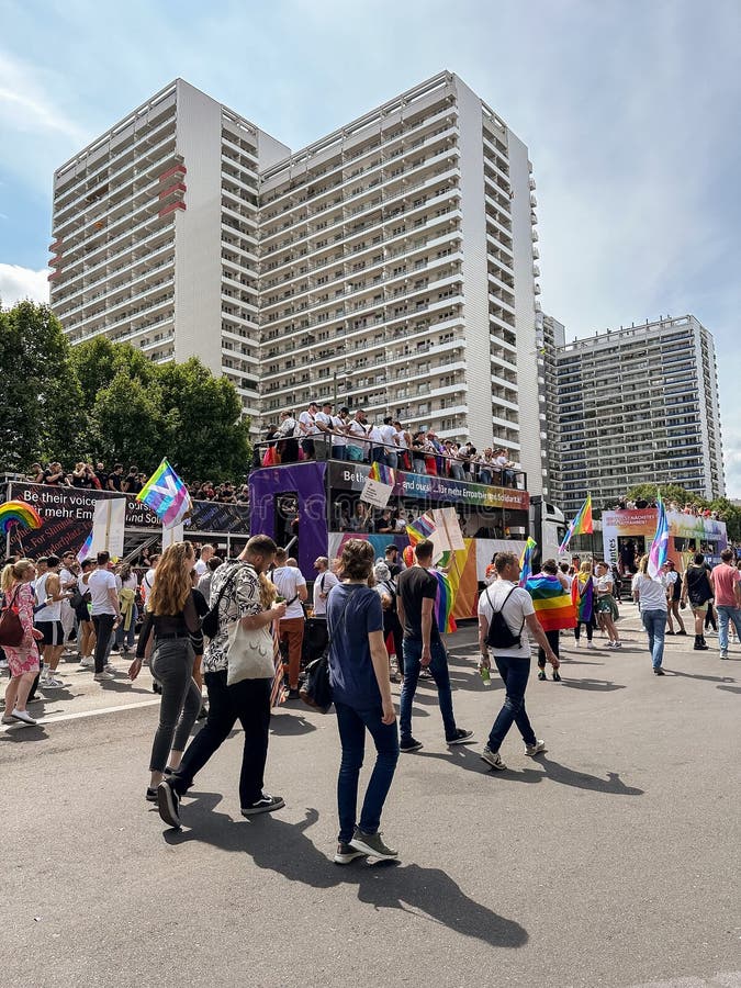 The Berlin Pride Celebration Also Known As Christopher Street Day (CSD ...